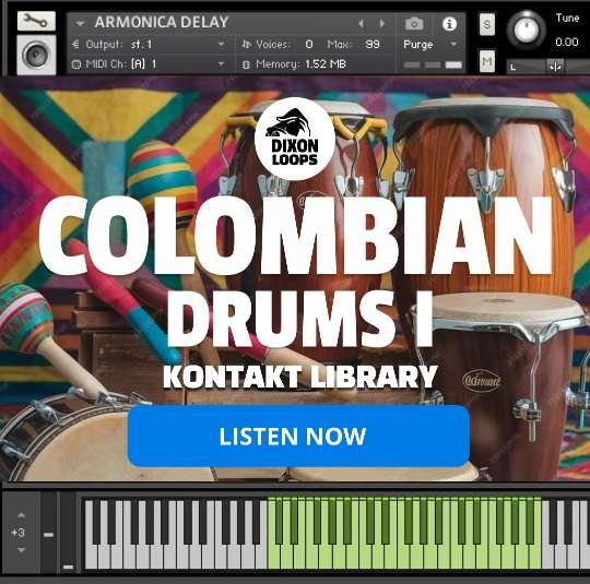 Latin drums free sample pack | Dixon Loops | Cumbia, currulao
