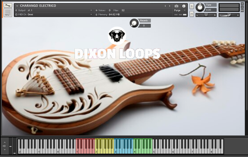 Charango Electrico - Kontakt - dixonloops.com