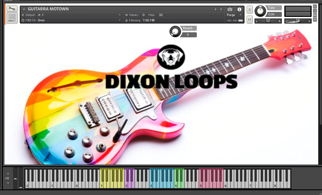 Guitarra Motown - Kontakt - dixonloops.com